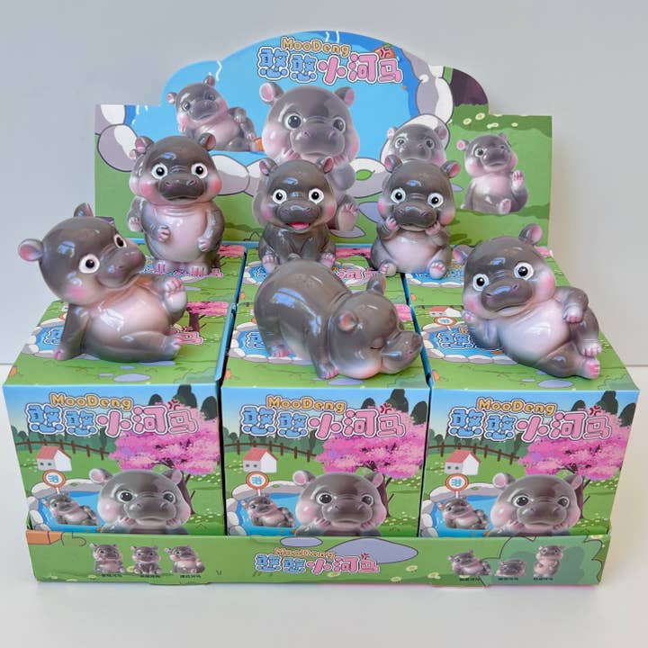 BCmini | Moo Deng Hippo Blind Box | Moo Deng Hippo Toys – McCoy Kids